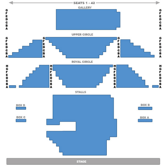 Haymarket Theatre Royal Seating Plan London Theatre Tickets Haymarket Theatre Royal Seating Plan London Theatre Tickets