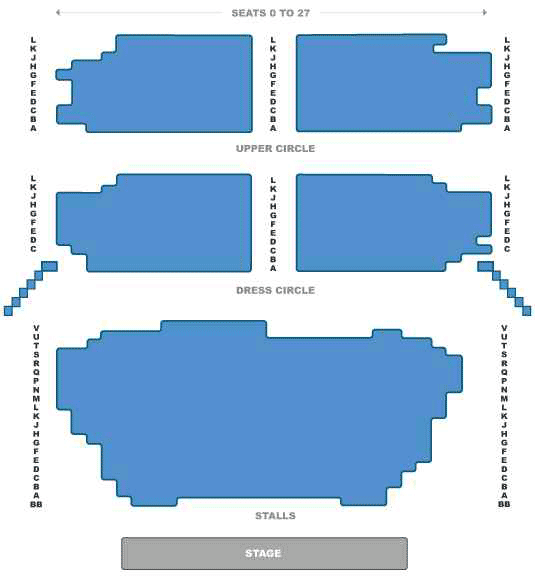 Queen's Theatre Seating Plan - London Theatre Tickets
